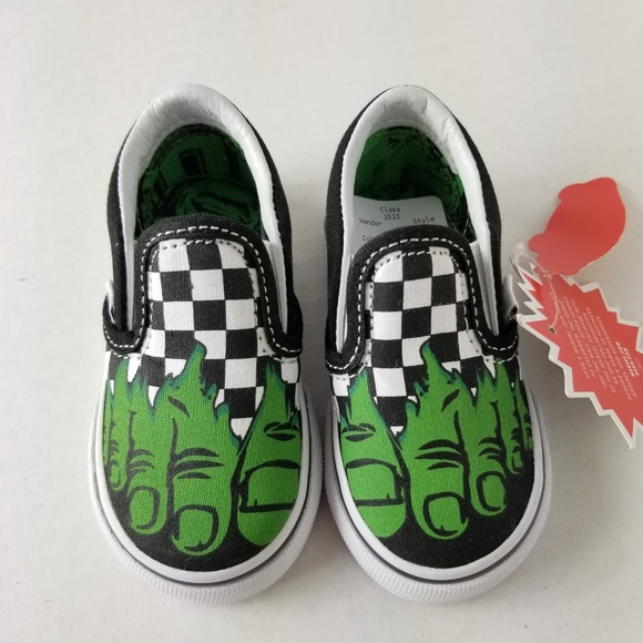 Vans | Shoes | Hulk Marvel Comics Vans Classic Slipon Sneakers | Poshmark